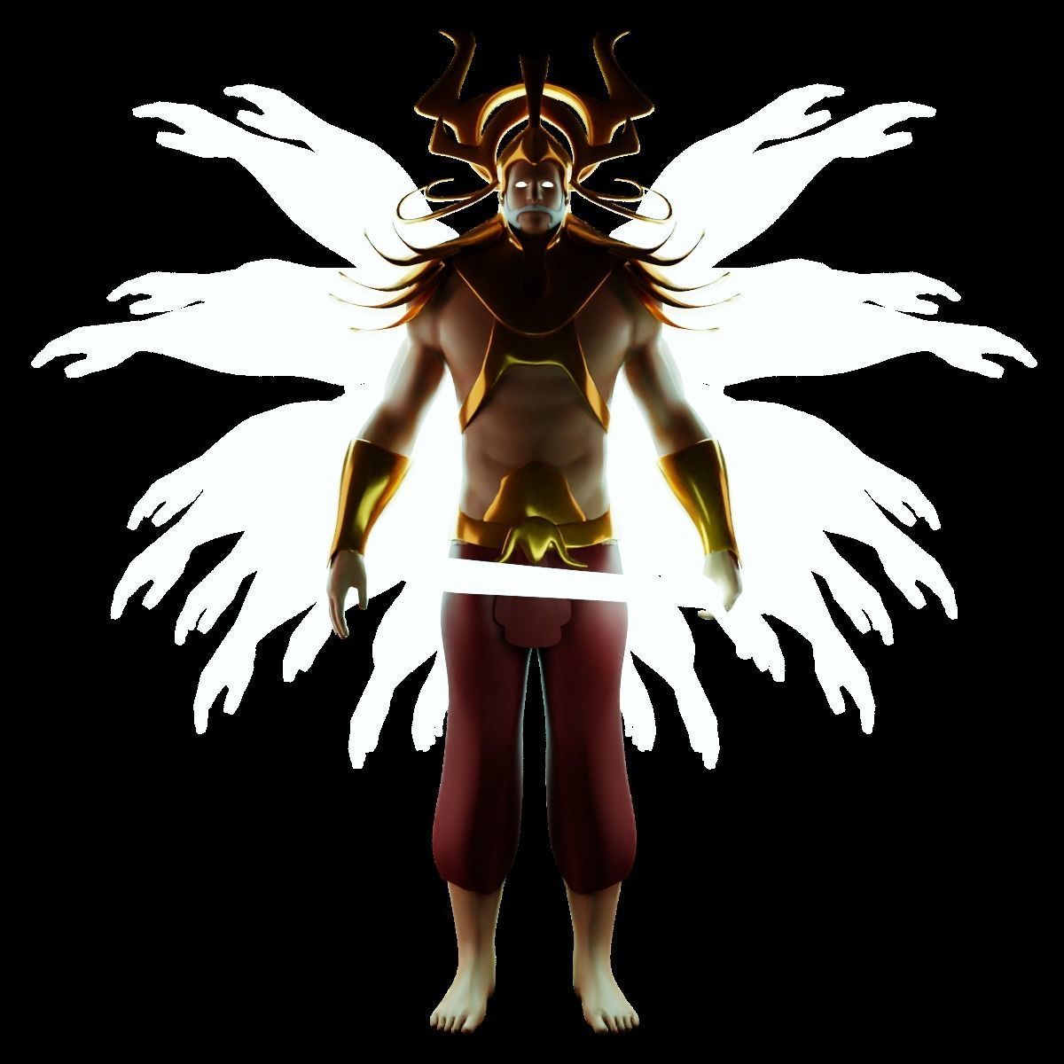 3D model RAVANA 3D MODELS VR / AR / low-poly | CGTrader