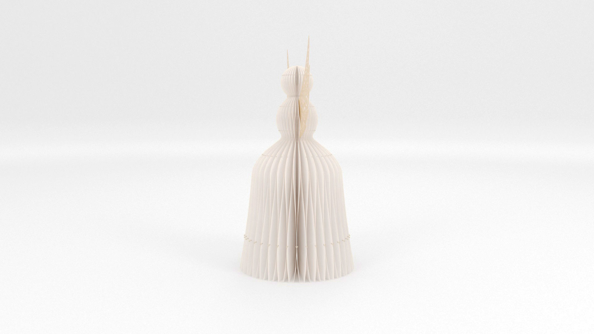 Paper Angel 3D model | CGTrader