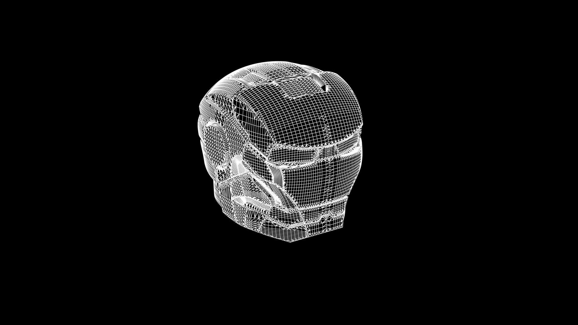 3D model Realsize Lego Iron Helmet VR / AR / low-poly | CGTrader