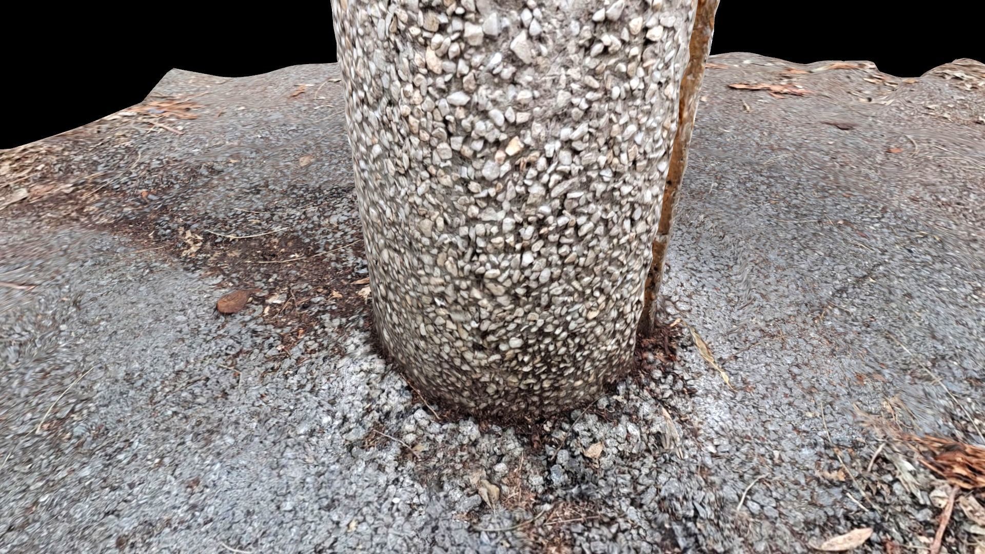 Mosaic Car Stop 3D model | CGTrader