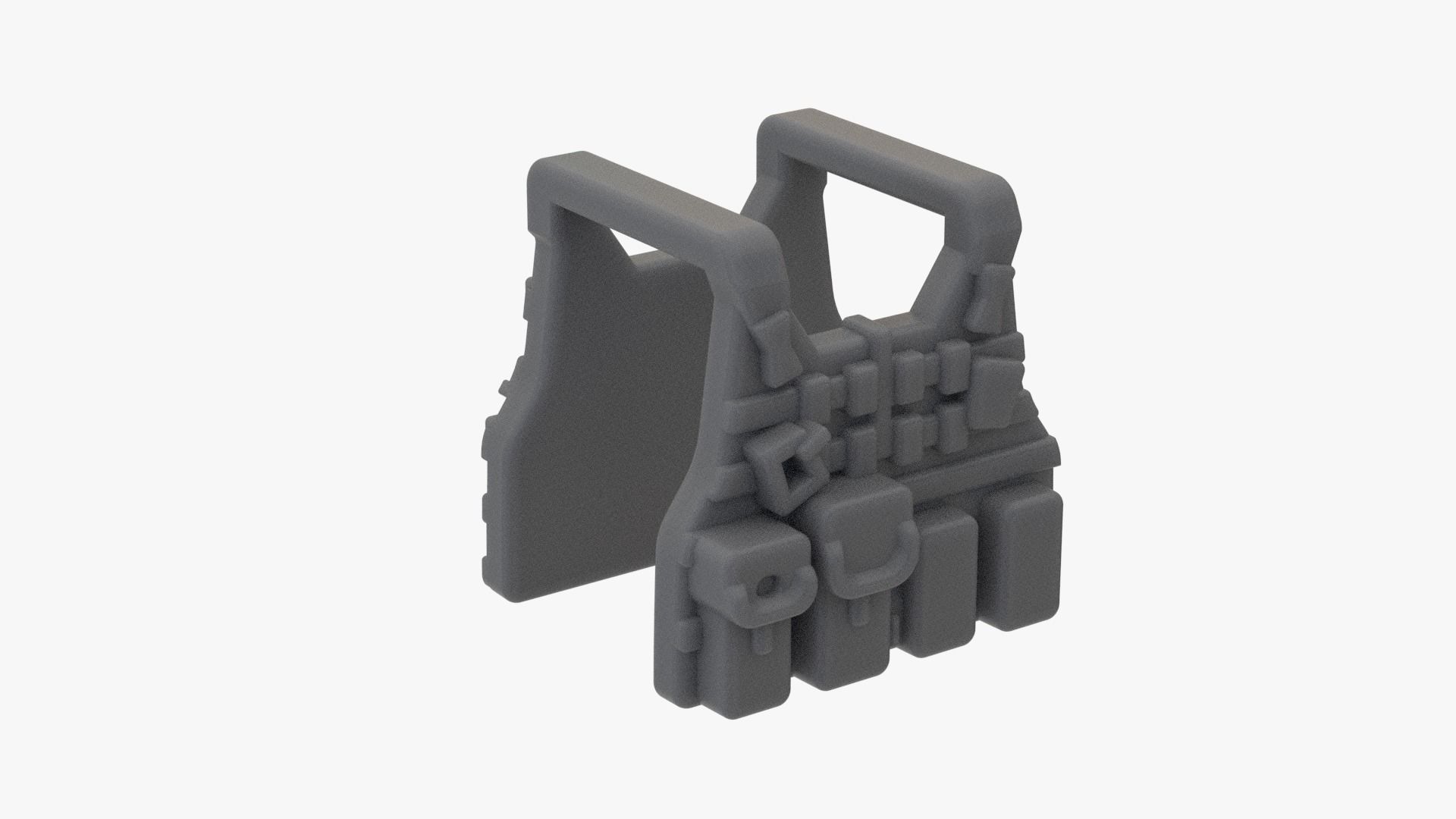 3D model Lego Realsize Body Armor VR / AR / low-poly | CGTrader