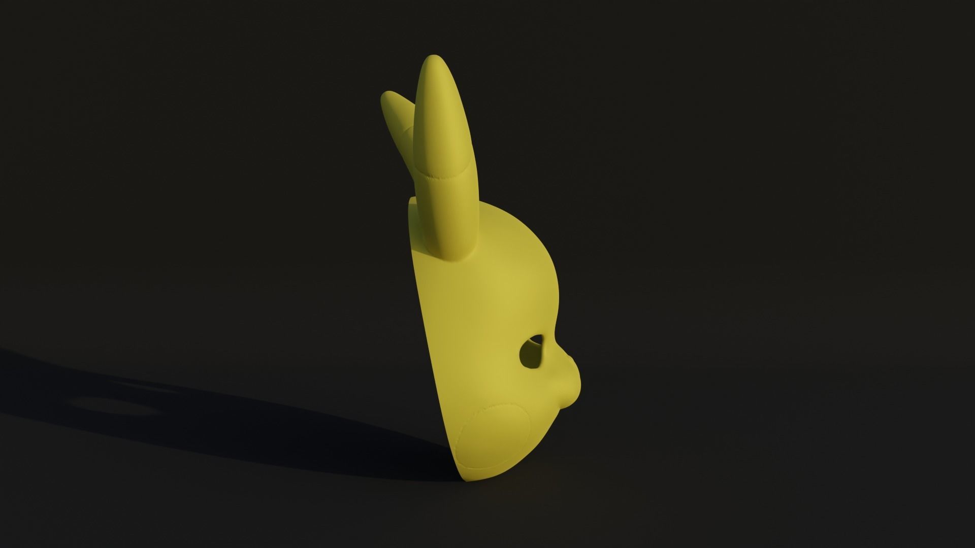 Pikachu Face Mask - Anime Cosplay 3D model 3D printable | CGTrader