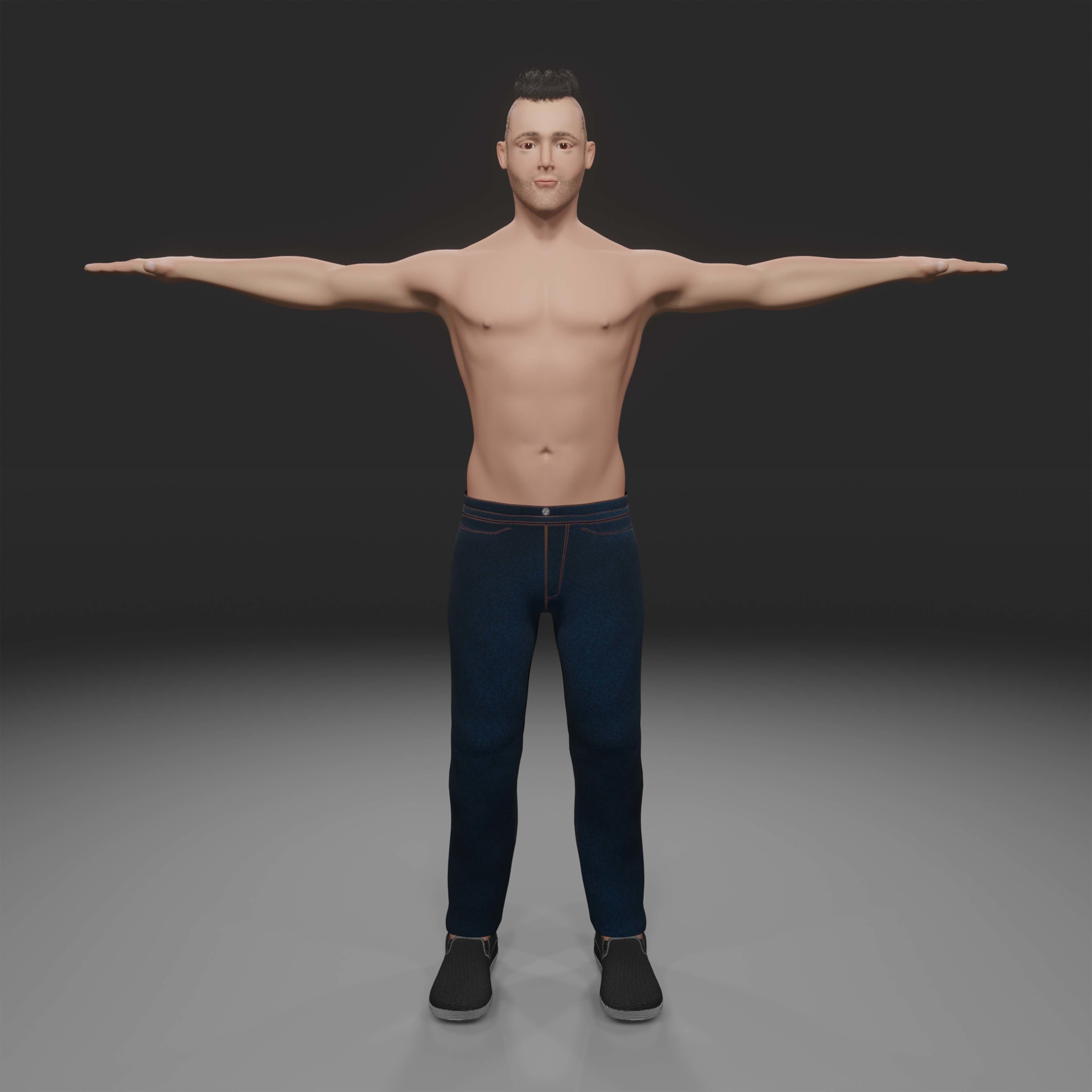 3D model Human Character VR / AR / low-poly | CGTrader