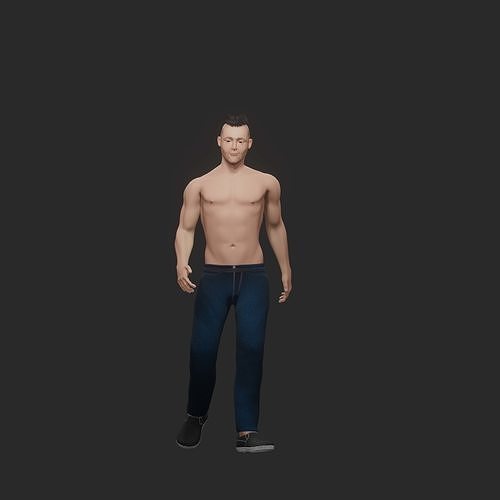 3D model Human Character VR / AR / low-poly | CGTrader