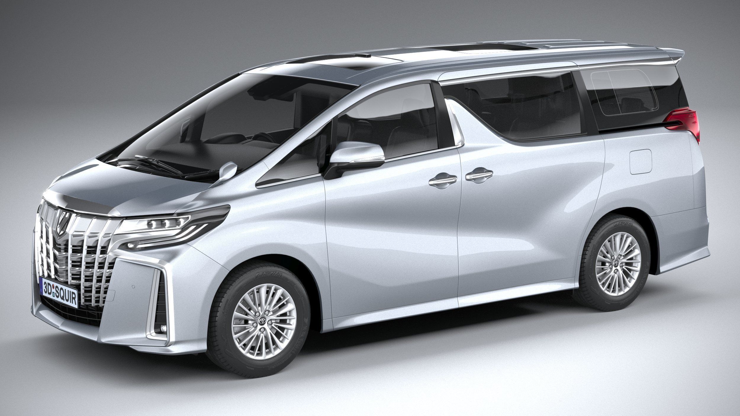 Toyota Alphard 2023 3D model | CGTrader