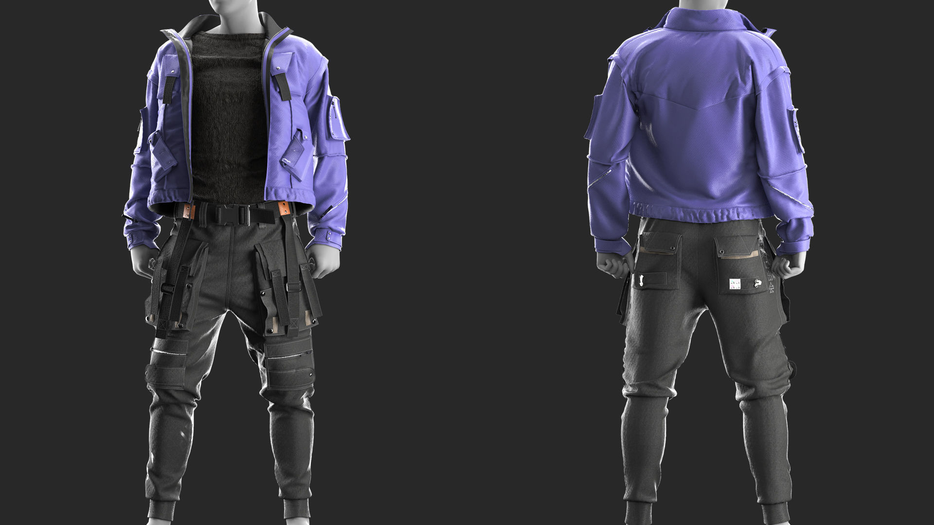 10 Outfits VOL 1 - Marvelous - CLO Project file 3D model | CGTrader