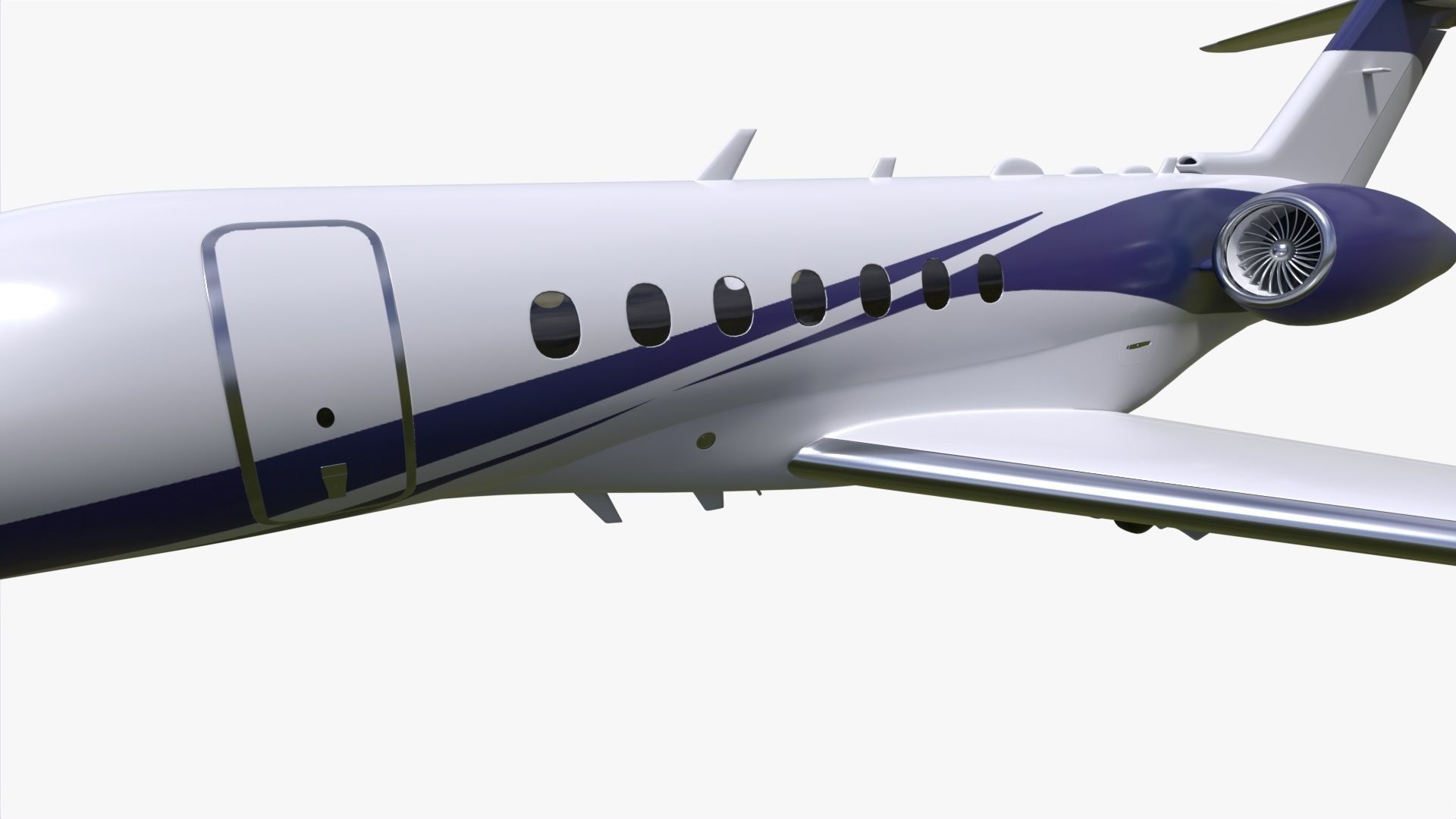 Aircraft Cessna Citation Longitude 3D model | CGTrader