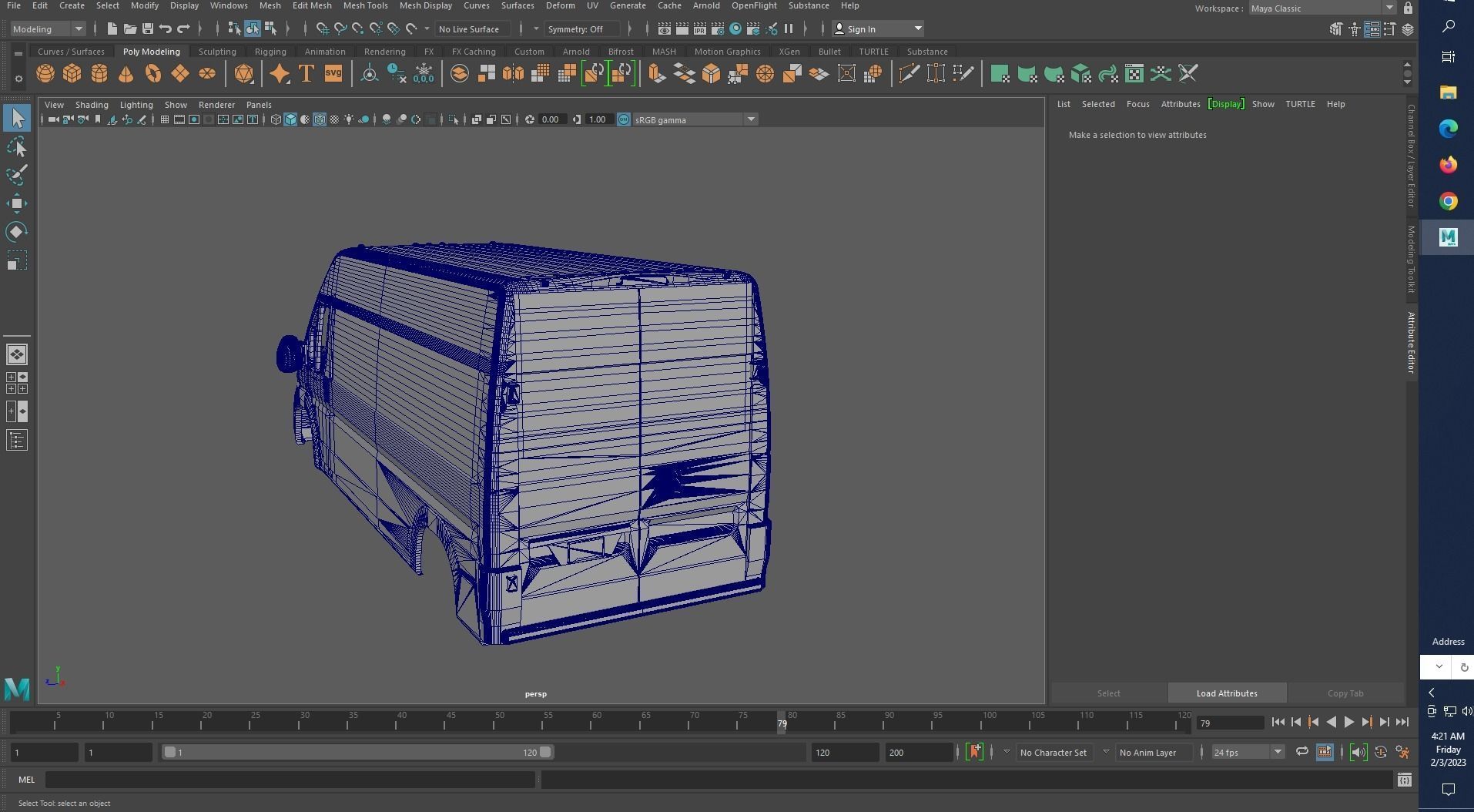 Dodge ram promaster 3D model 3D printable | CGTrader