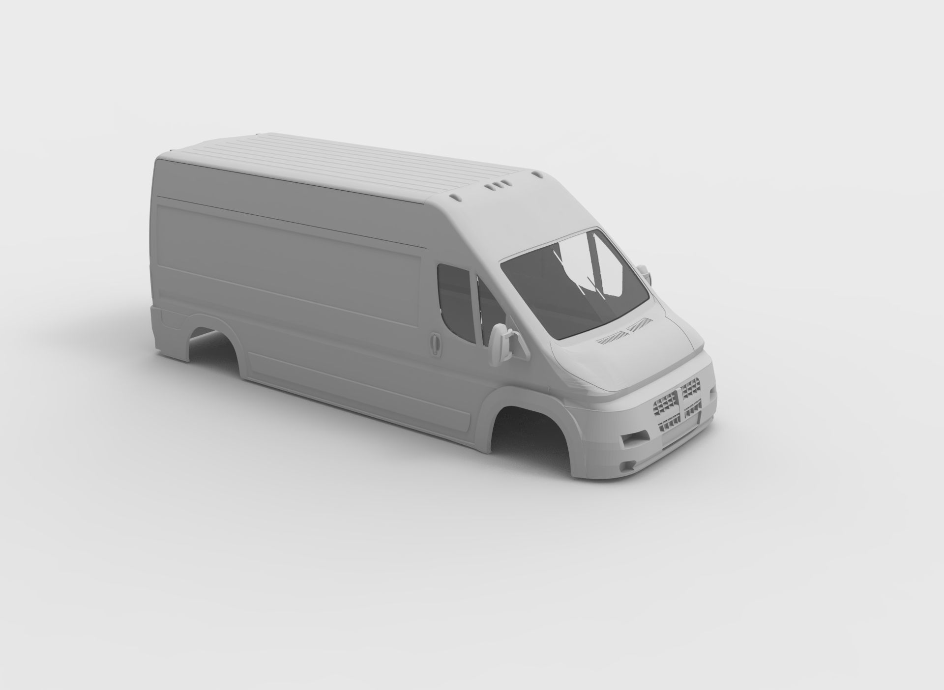 Dodge ram promaster 3D model 3D printable | CGTrader