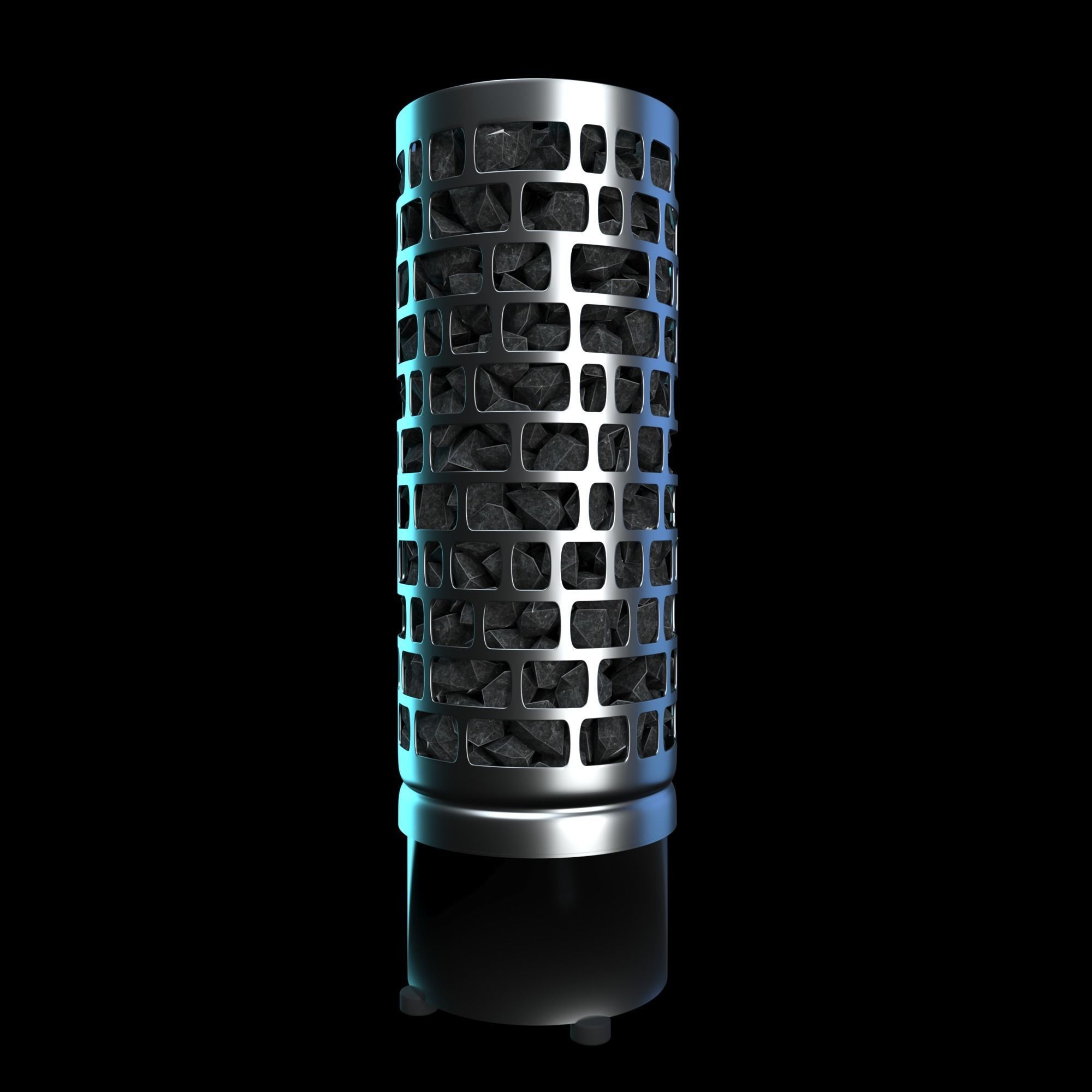 SAWO Tower Heater Round Aries 3D model | CGTrader