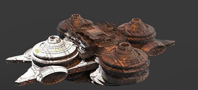 3D model Sith Platforms base 1 VR / AR / low-poly | CGTrader