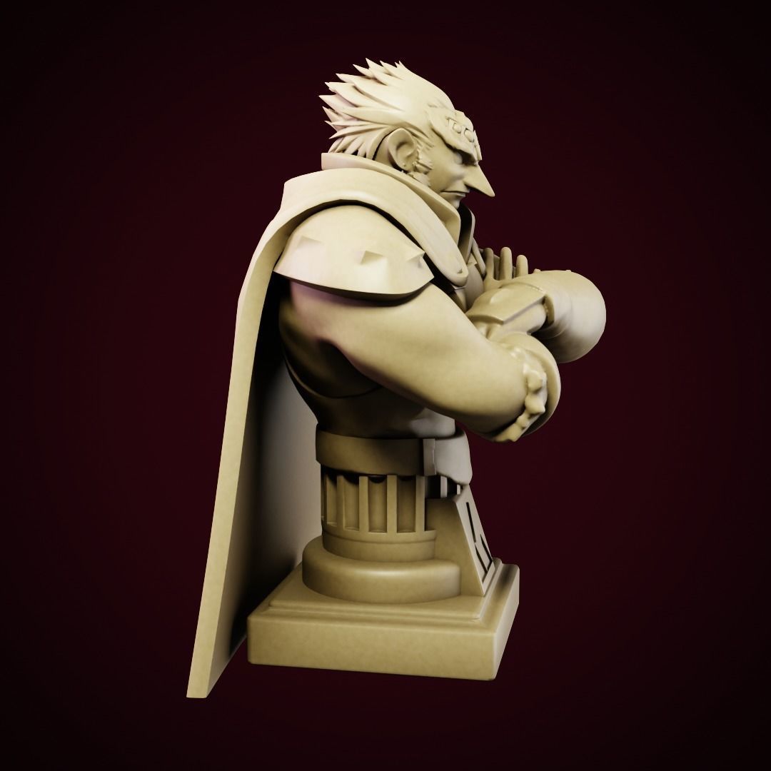 Zelda - Ganondorf Bust 3D model 3D printable | CGTrader