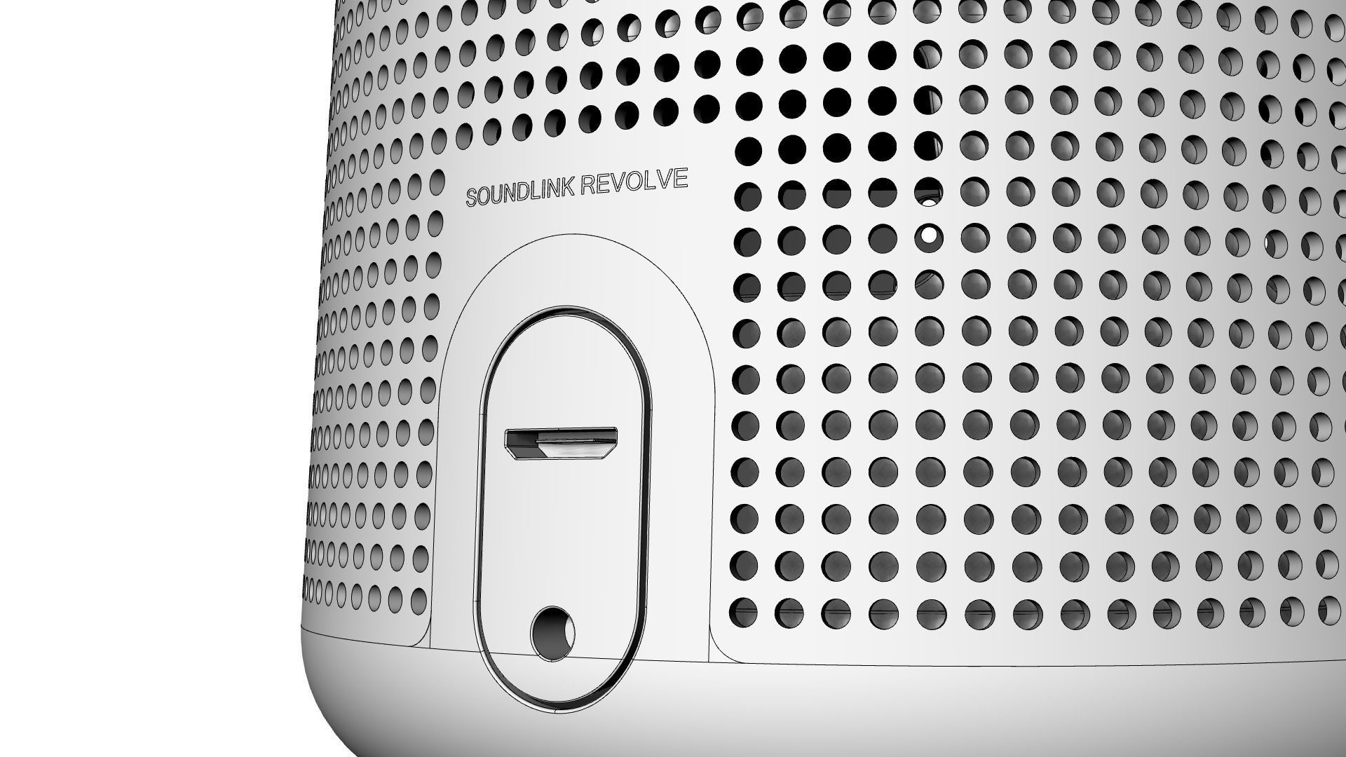 BOSE REVOLVE SOUNDLINK SPEAKER 3D model | CGTrader