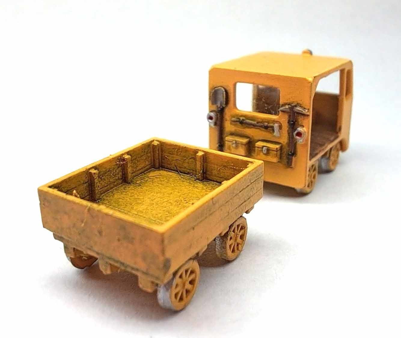 N Scale Speeder and Wagons 3D model 3D printable | CGTrader