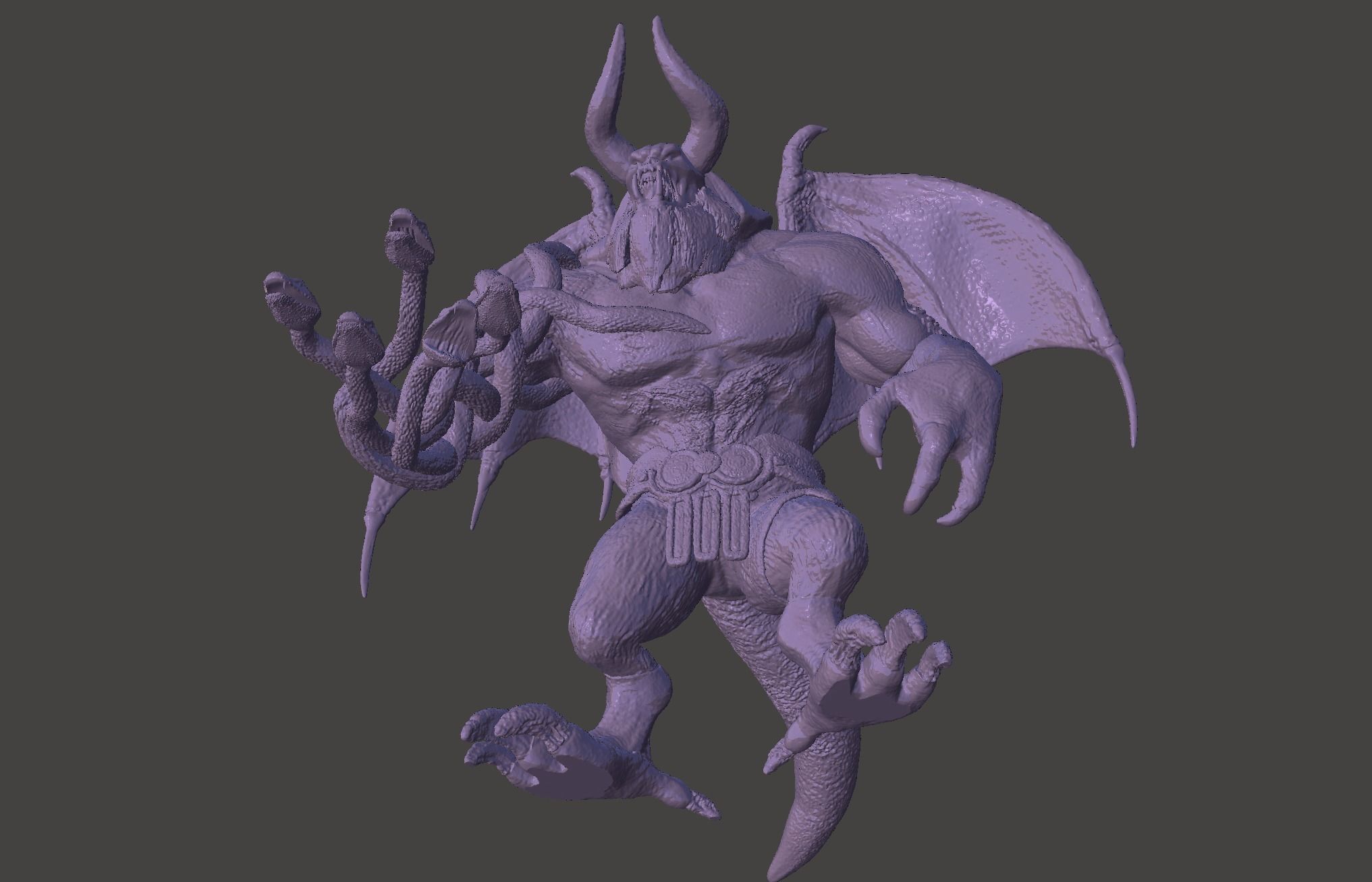 TRUE OGRE TEKKEN TAG TOURNAMENT TTT2 ULTRA-HIGH DETAILED STL 3D model ...