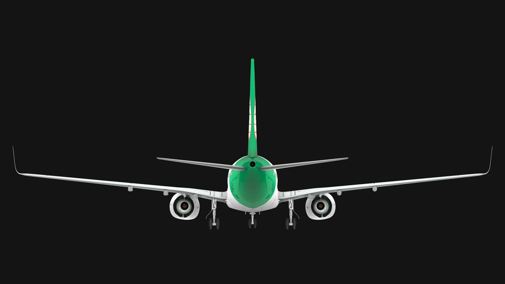 3D model Boeing 737-800 EVA Air VR / AR / low-poly | CGTrader
