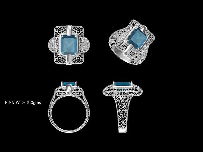 Texture mash ring VR / AR / low-poly | CGTrader