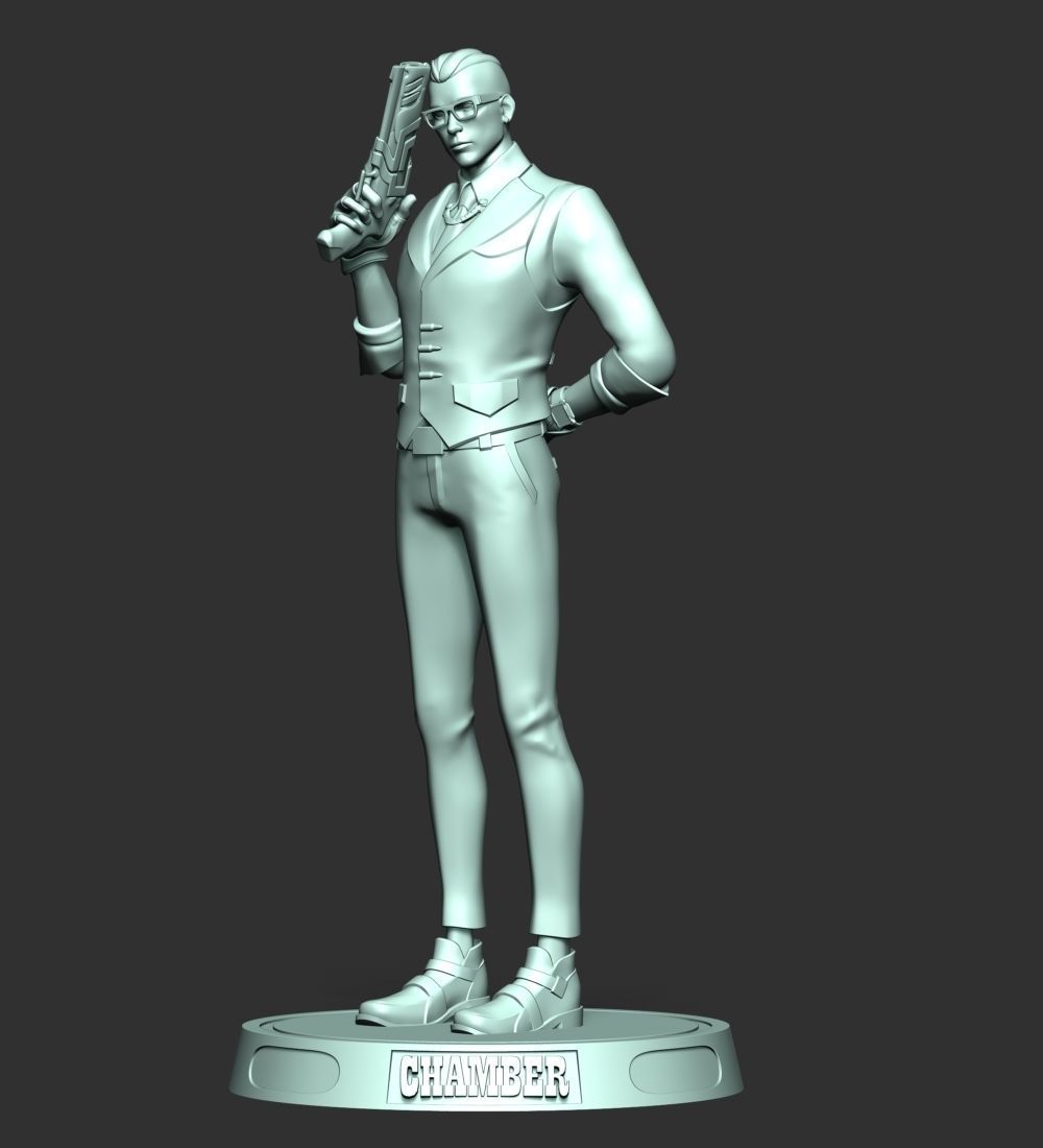 Chamber - Valorant 3D model 3D printable | CGTrader