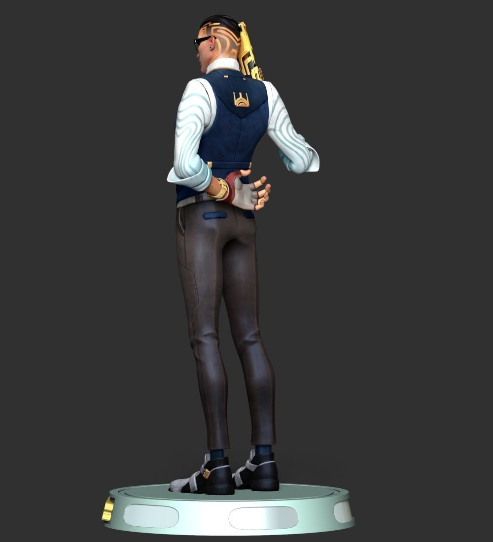 Chamber - Valorant 3D model 3D printable | CGTrader