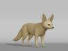 3D model Fennec Fox Base Mesh VR / AR / low-poly | CGTrader