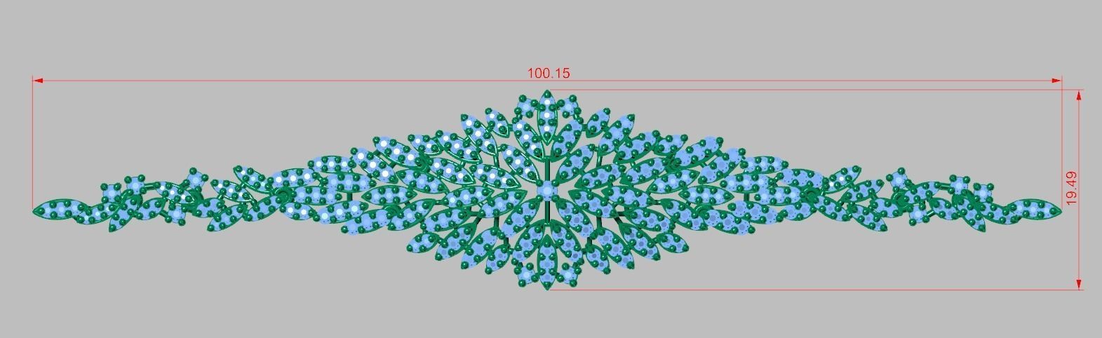 Exclusive Bracelet model 3D printable model 0047 3D model 3D printable | CGTrader