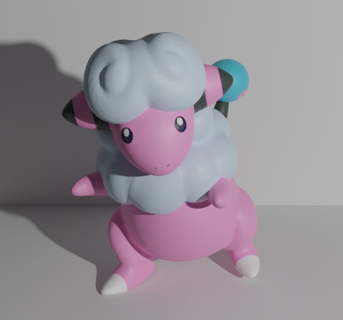 Flaaffy pokemon 3D print model 3D model 3D printable | CGTrader