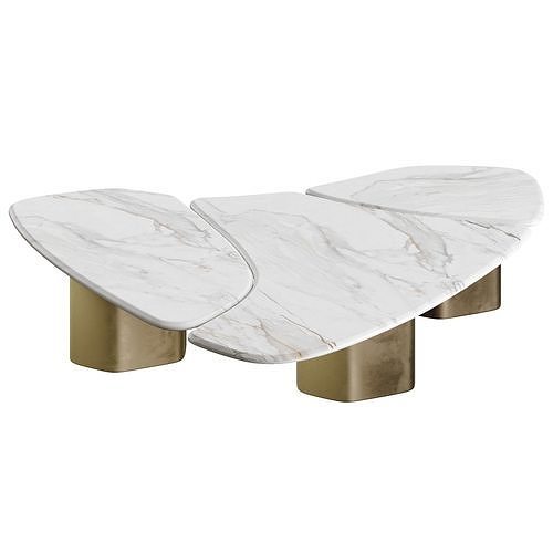 Studio Twenty Seven 27 TECTRA COFFEE TABLE 3D model | CGTrader