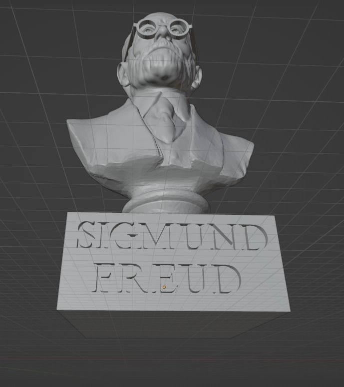 Sigmund Freud 3D model 3D printable | CGTrader