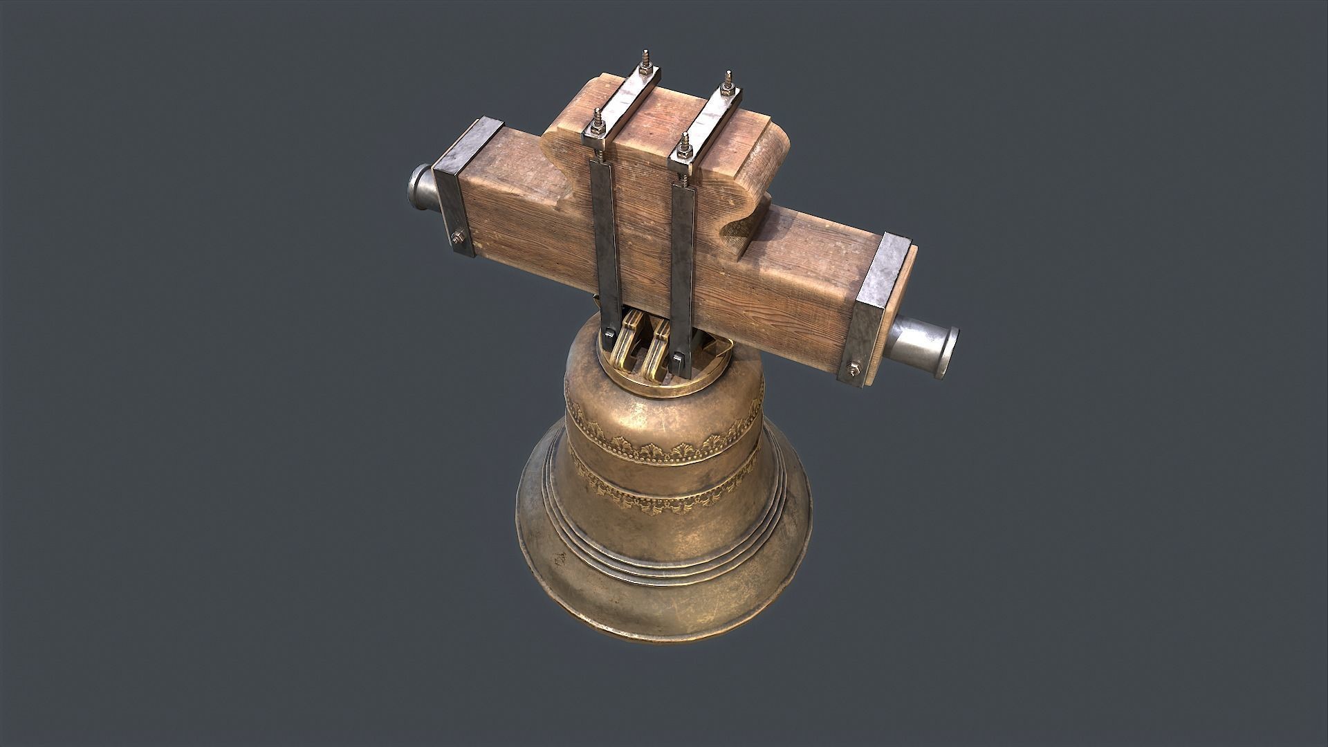 3D model Church Bell VR / AR / low-poly | CGTrader