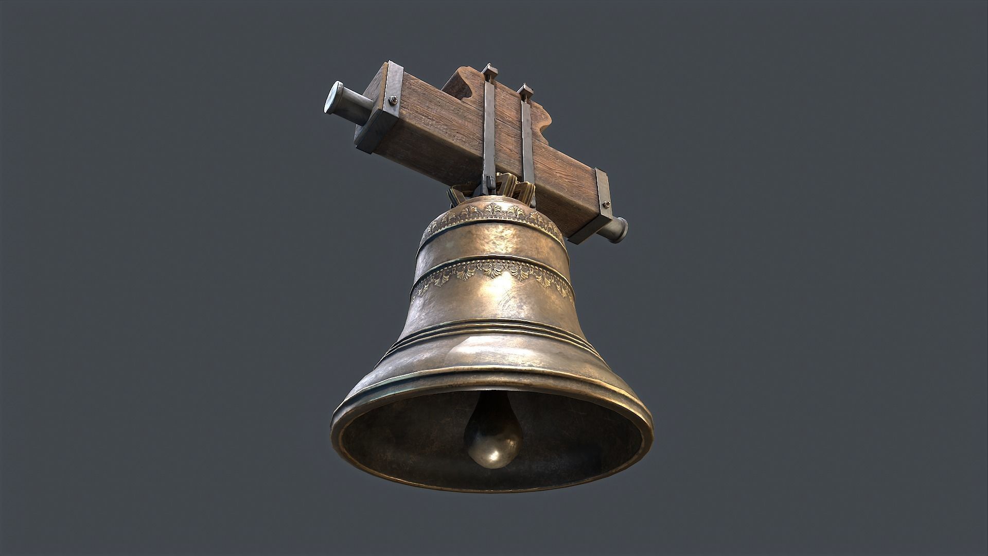 3D model Church Bell VR / AR / low-poly | CGTrader