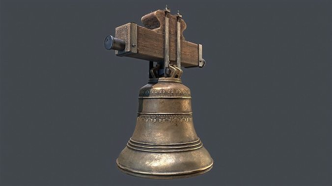 3D model Church Bell VR / AR / low-poly | CGTrader