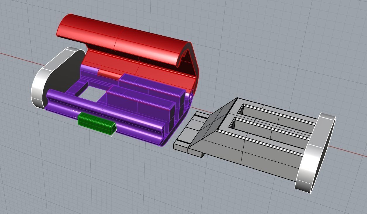 bracelet clasp 3D model 3D printable | CGTrader