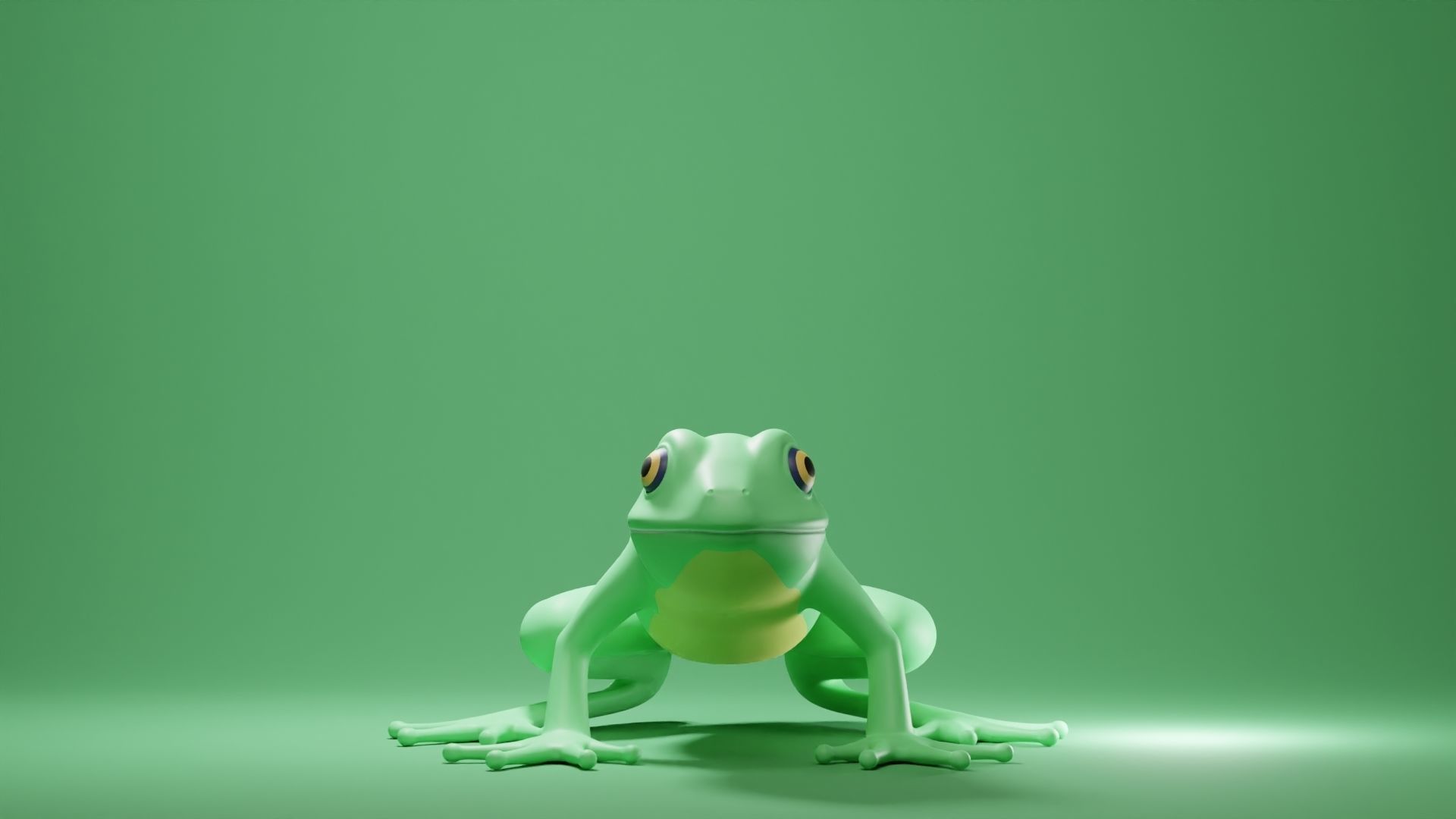 3D model Frog Base Mesh VR / AR / low-poly | CGTrader