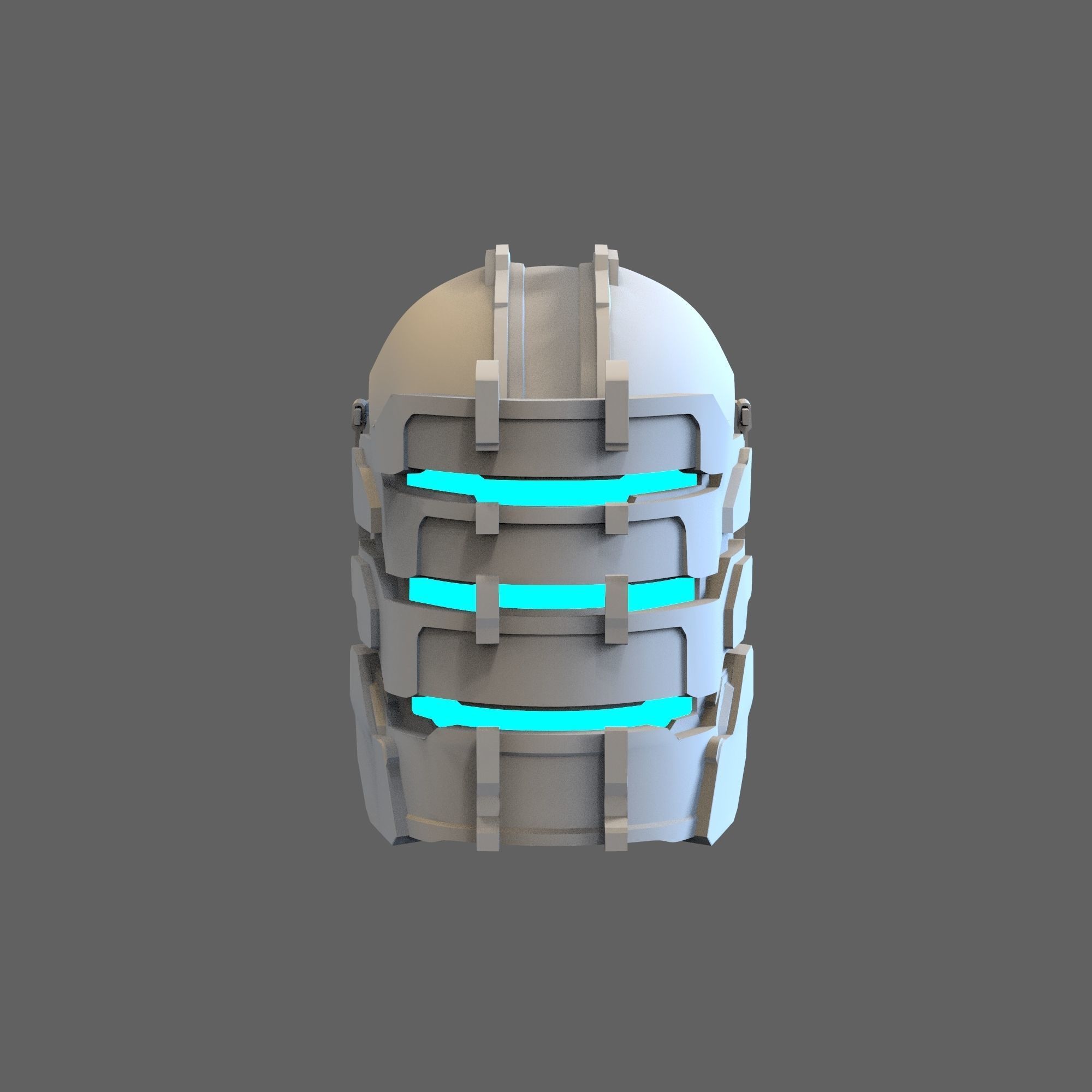 Dead Space Remake Isaac Clarke Full Wearable Helmet 3D model 3D ...