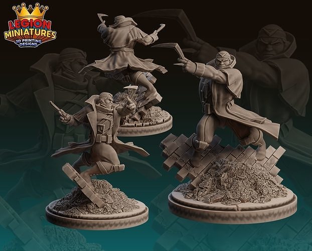 Marvel crisis protocol boomerang presupported included 3D model 3D ...