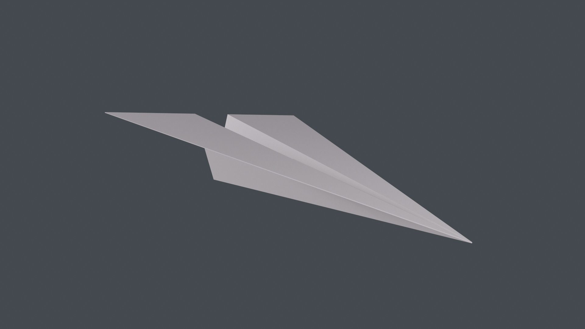 3D model Paper plane 3D Model VR / AR / low-poly | CGTrader