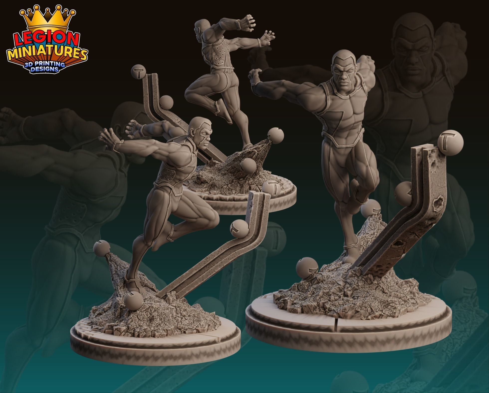 Marvel crisis protocol terrific presupported included 3D model 3D ...