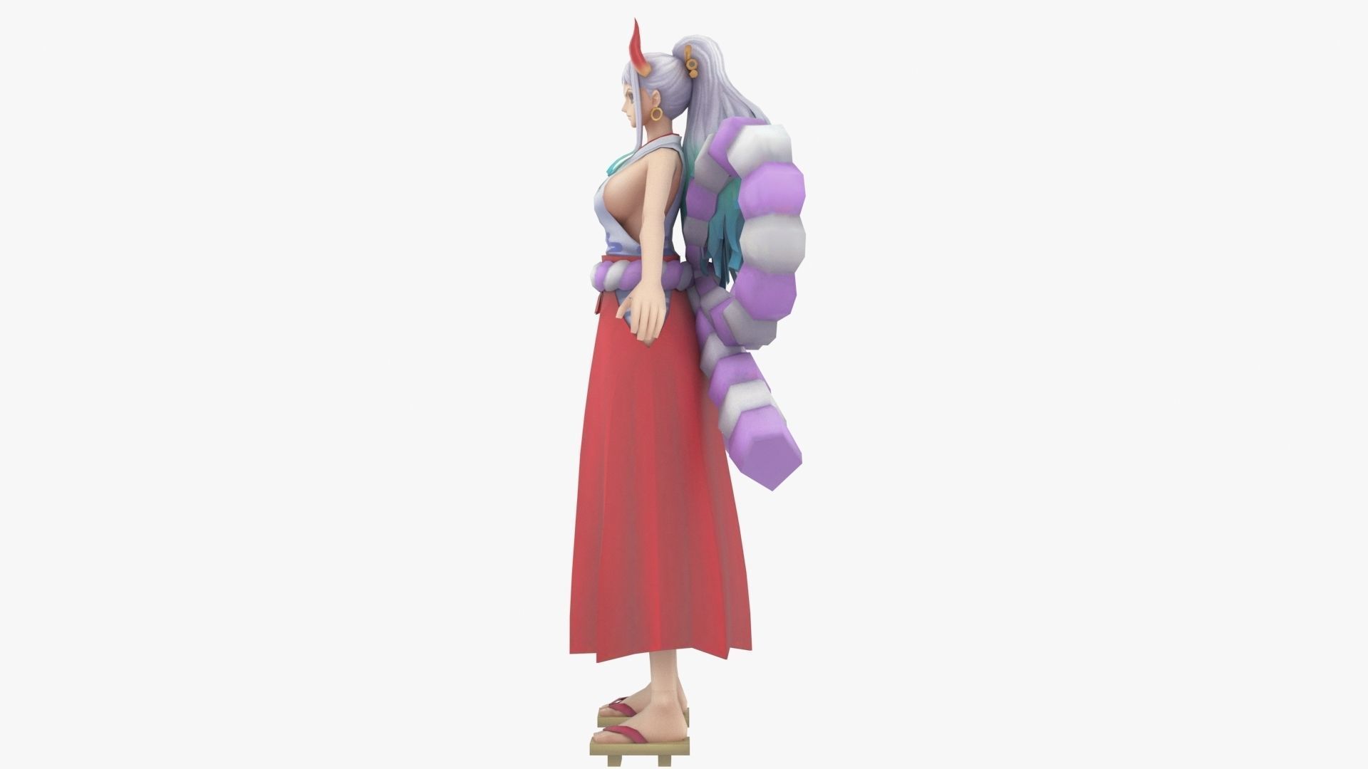 Yamato - One Piece free 3D model | CGTrader