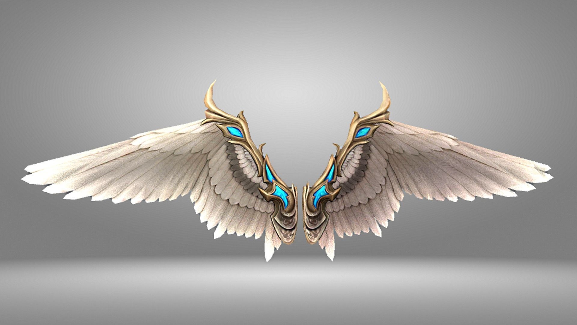 3D model Angel Wing VR / AR / low-poly | CGTrader