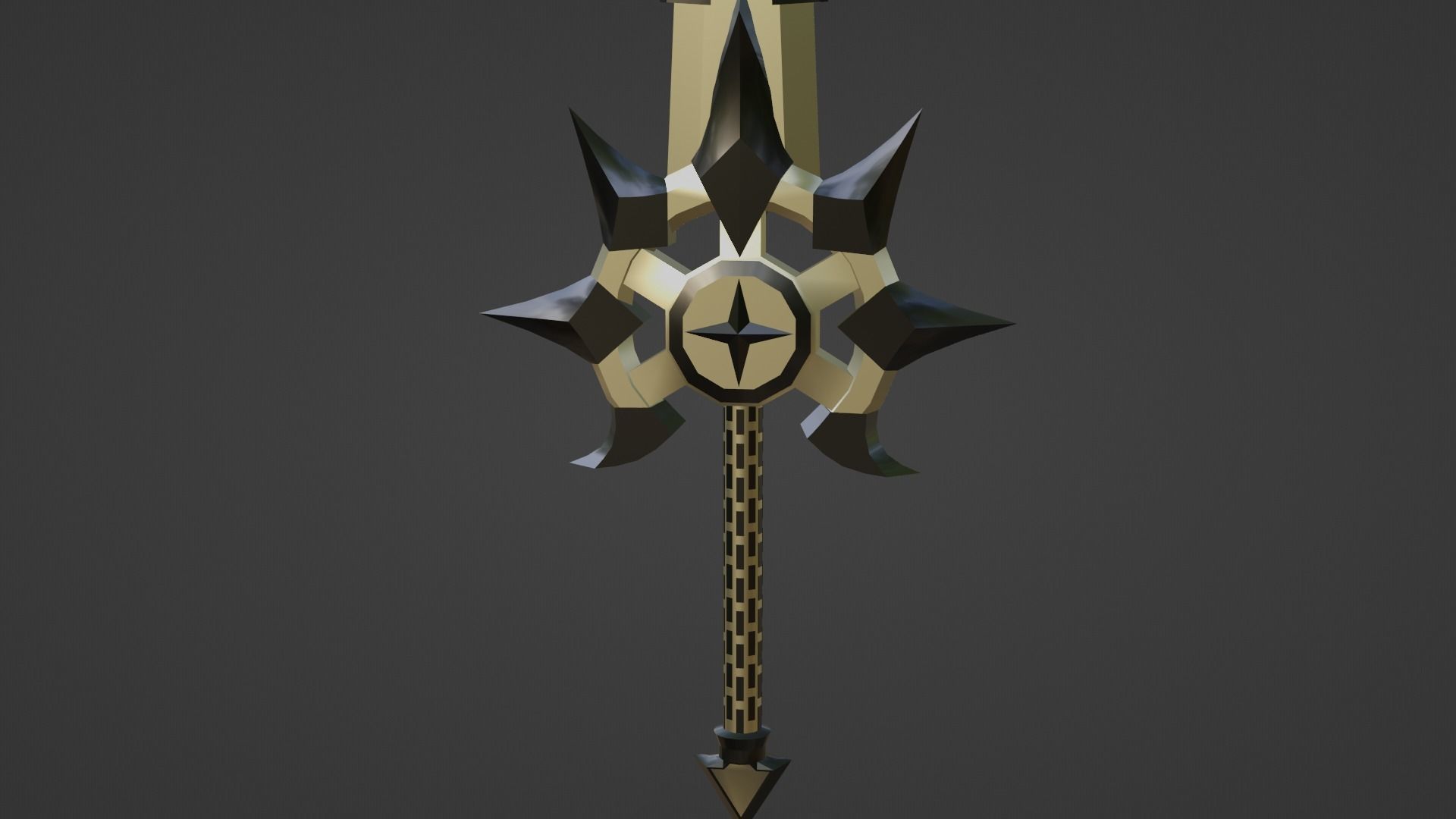 fantasy golden sword free VR / AR / low-poly 3D model | CGTrader