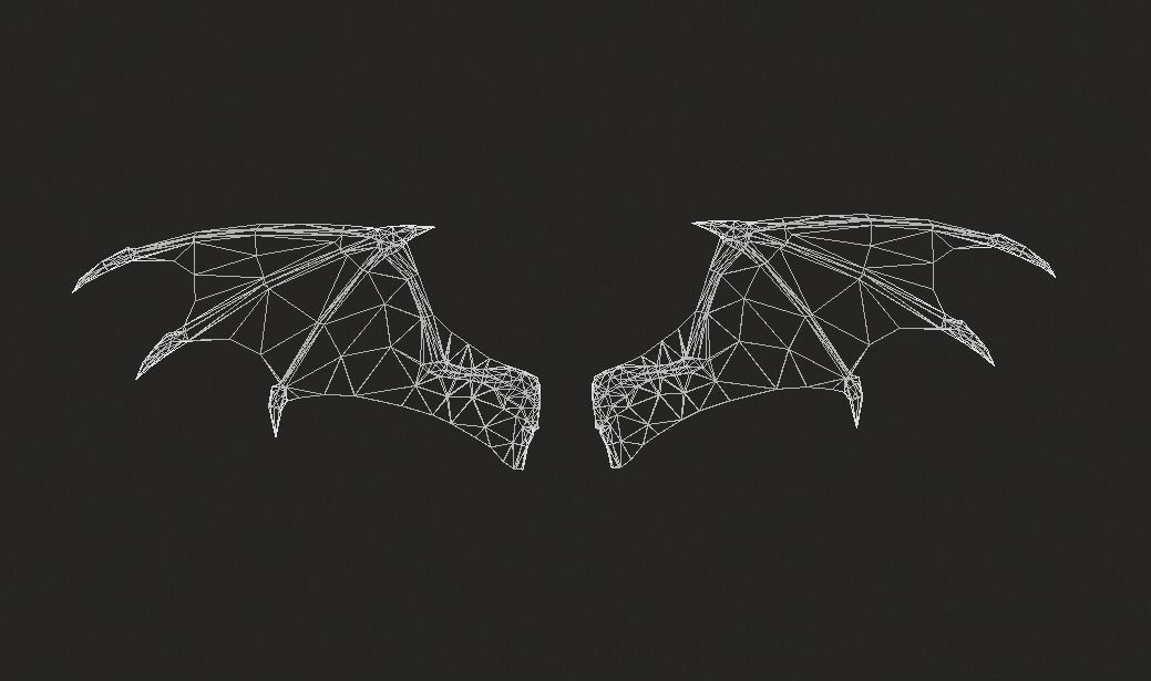 3D model Bat Wing VR / AR / low-poly | CGTrader