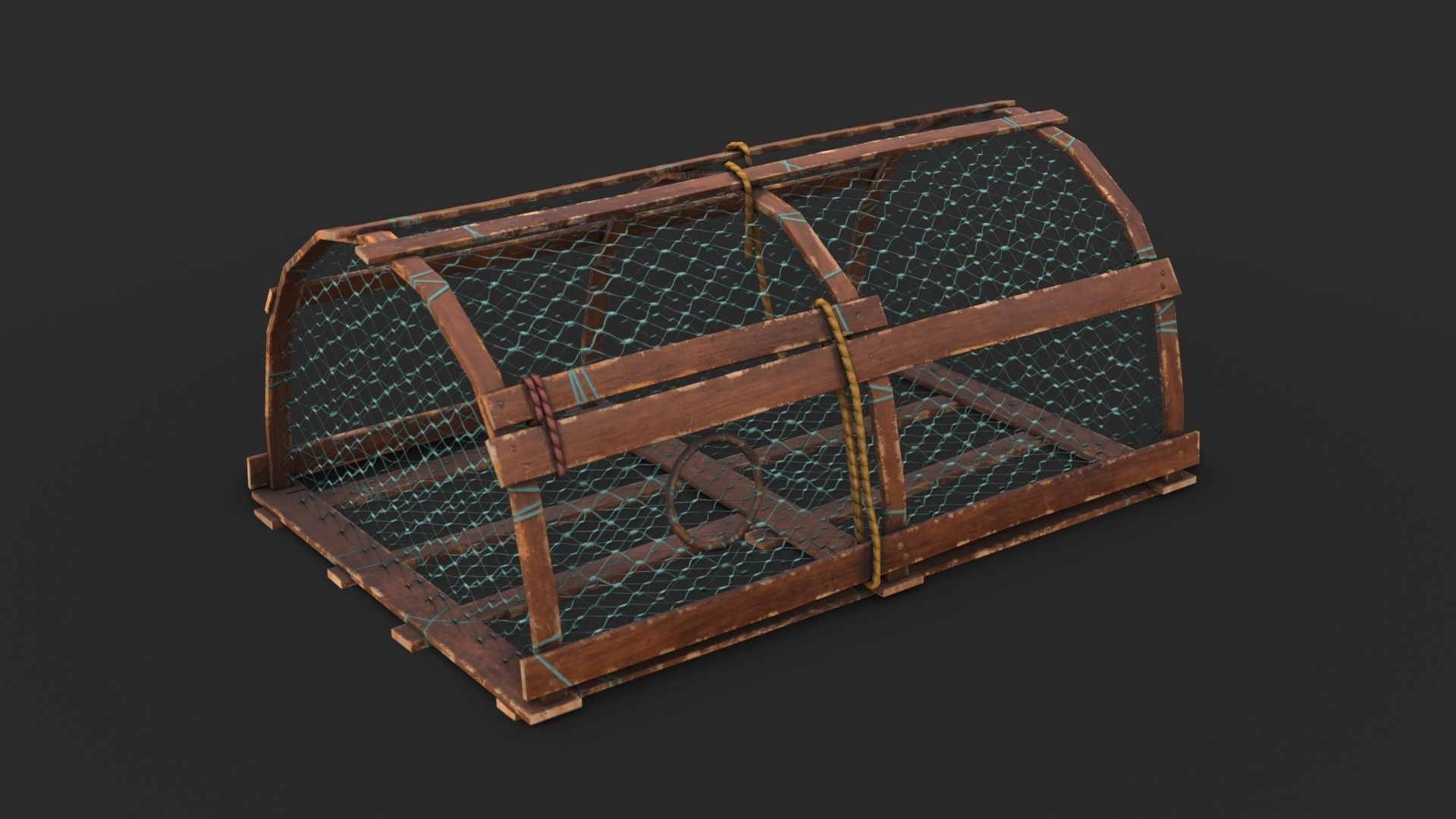 3D model Crab Trap 02 VR / AR / low-poly | CGTrader