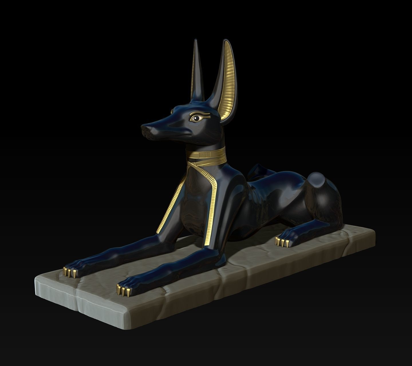 Anubis Shrine - CNC and 3D model 3D printable | CGTrader