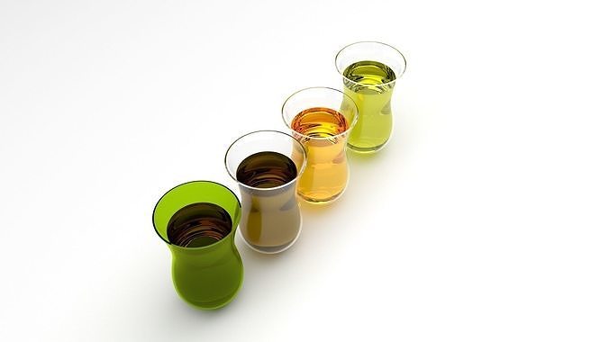 Turkish and arabic glass 3D model | CGTrader