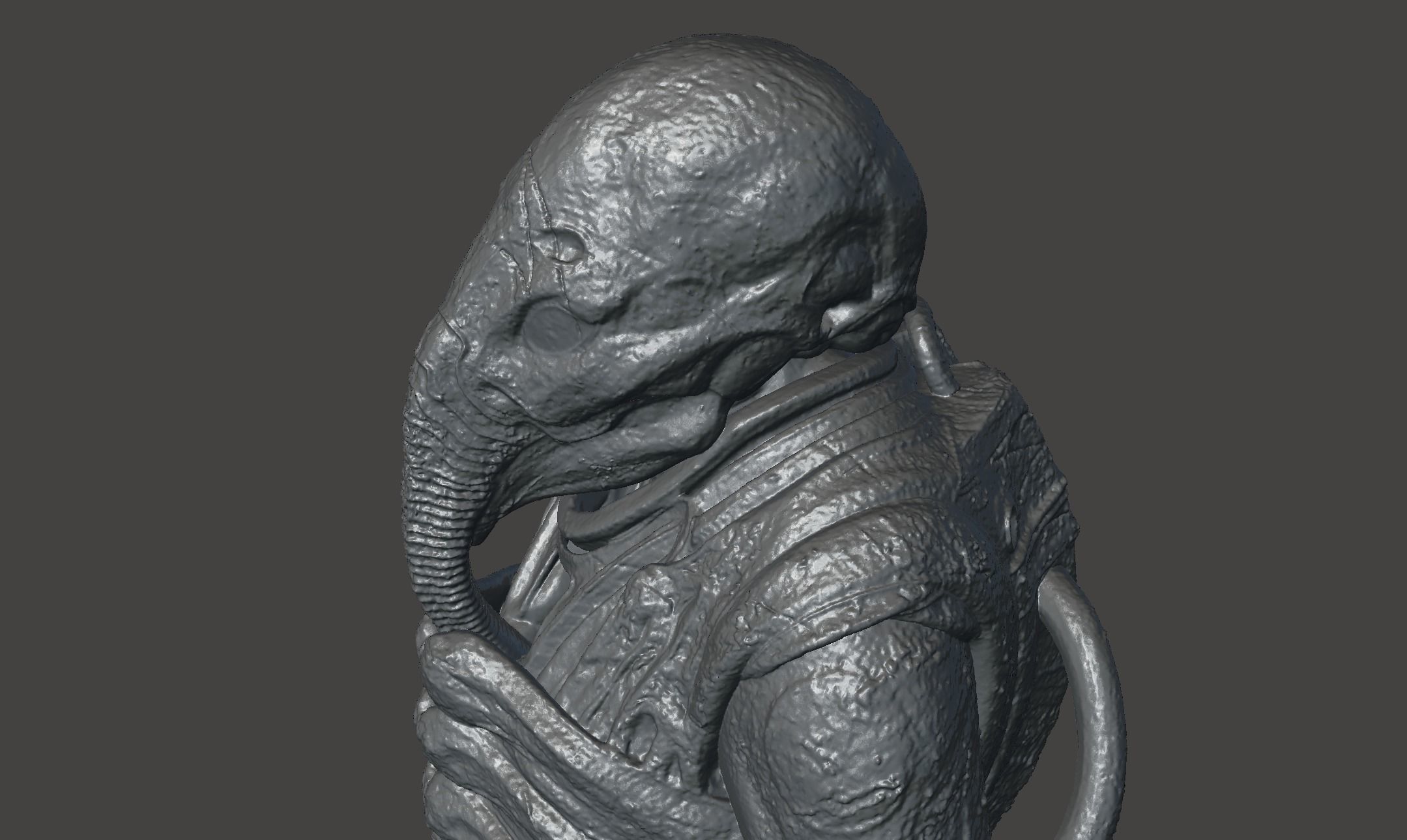 PROMETHEUS ENGINEER - COVENANT SPACE JOCKEY Aliens Fireteam STL 3D ...
