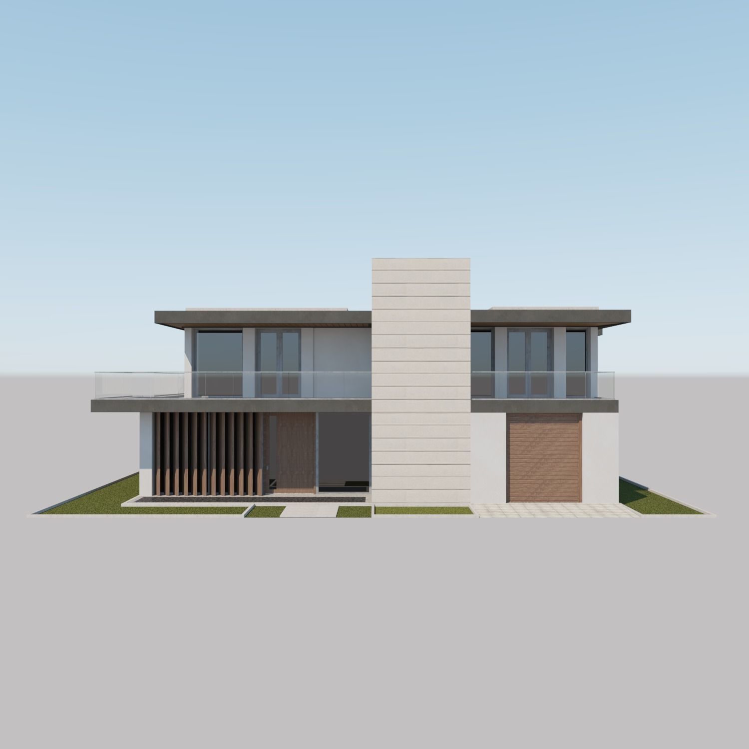 3D model Contemporary House 01 by THREEDEE INC VR / AR / low-poly ...