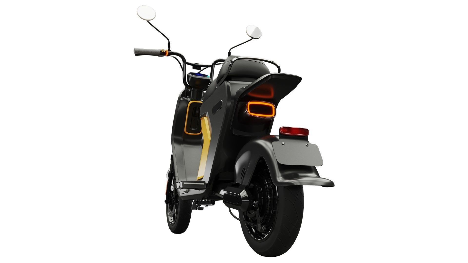 Segway eMoped C80 3D model | CGTrader