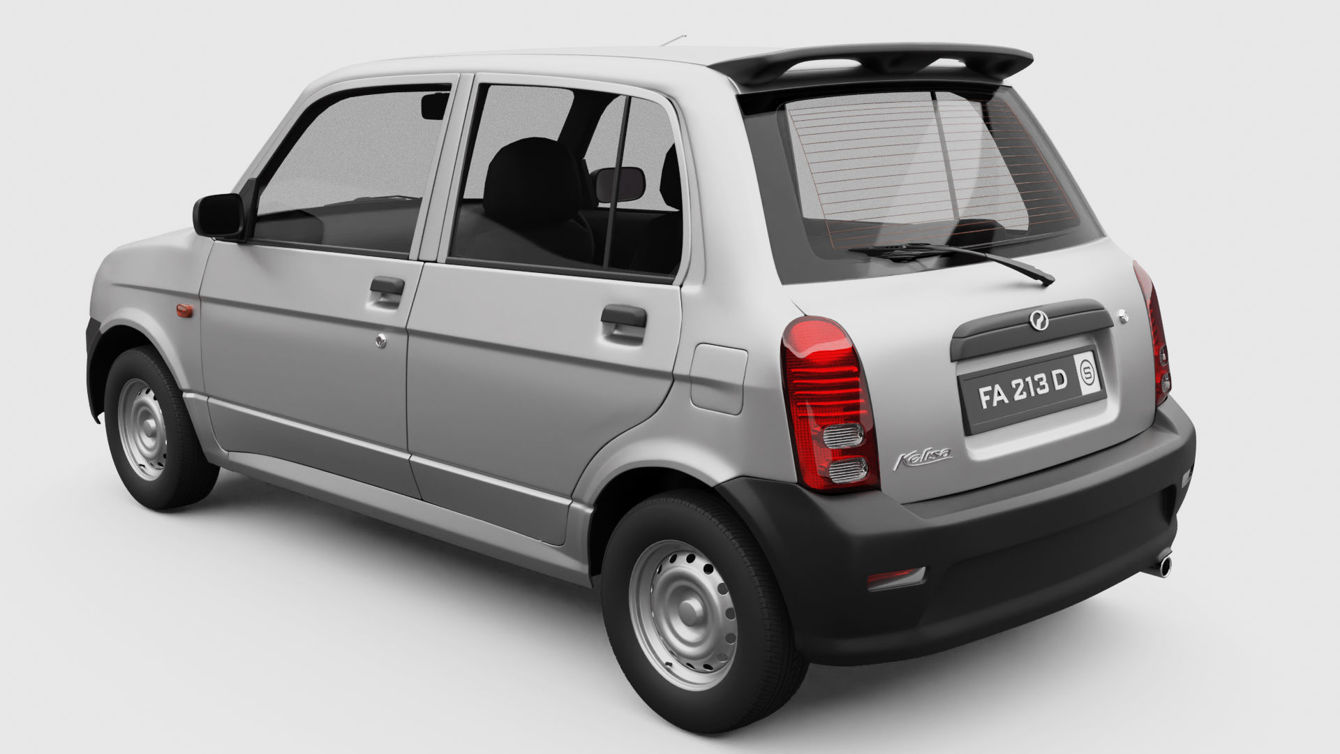Perodua Kelisa 3D model | CGTrader