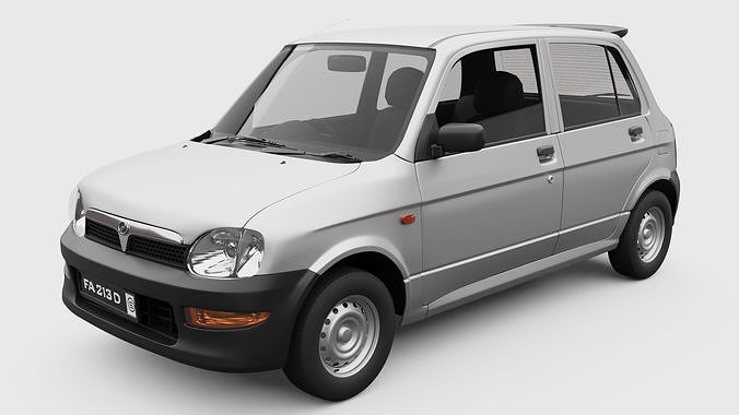 Perodua Kelisa 3D model | CGTrader