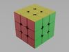 Rubiks Cube Low polly Game ready free VR / AR / low-poly 3D model ...